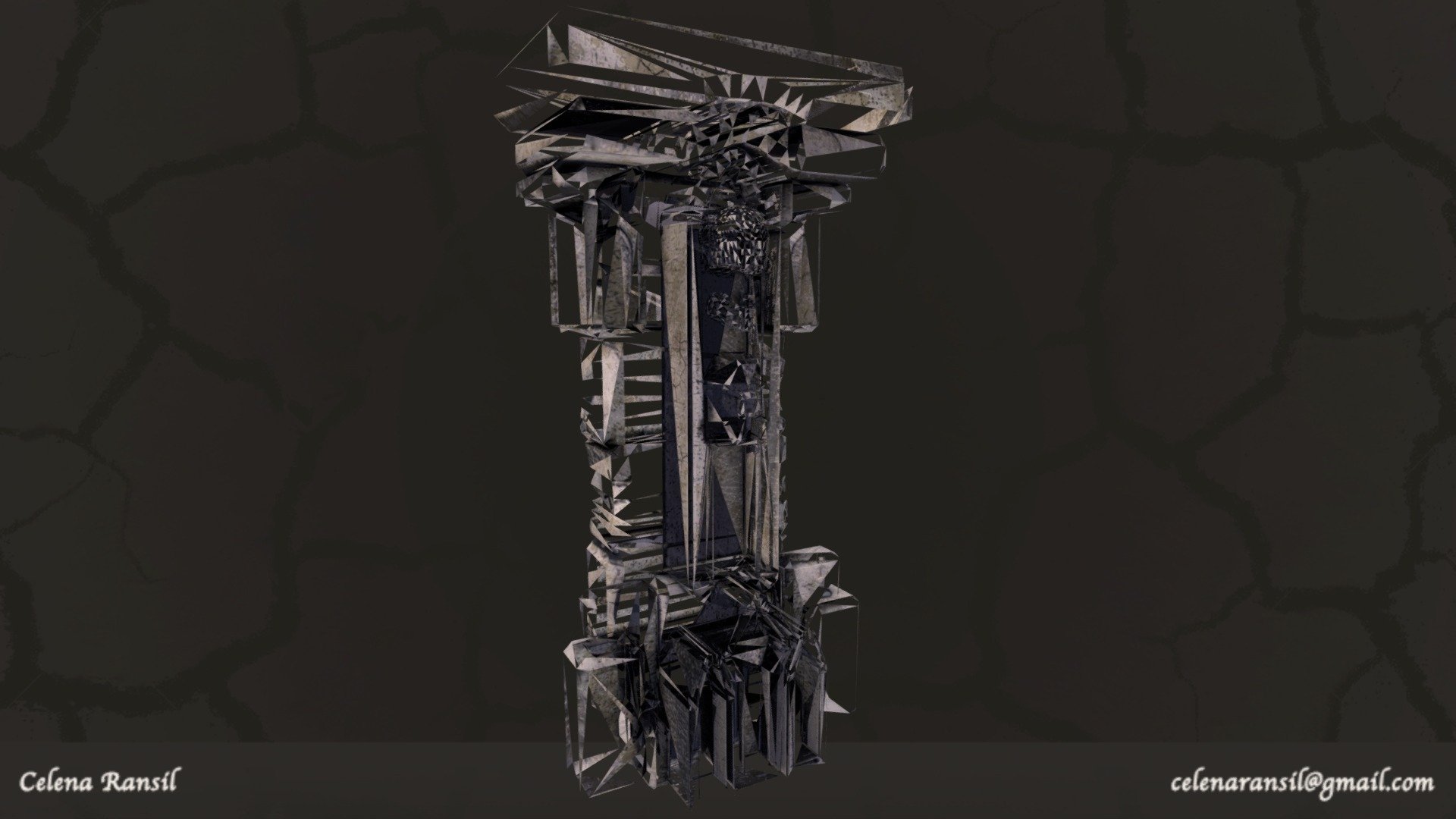 Scary Column/Pillar - Download Free 3D model by Celena Ransil ...