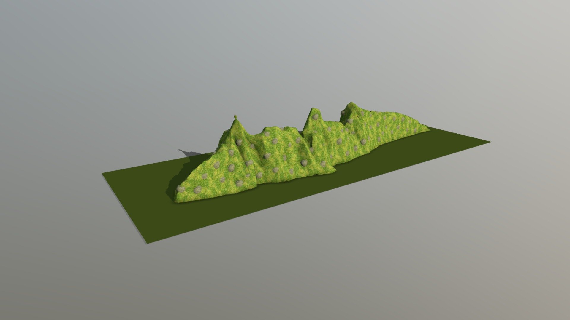 Port Louis Moka Range - 3D model by Shibloll (@mnabeebaccus) [16d1e26 ...