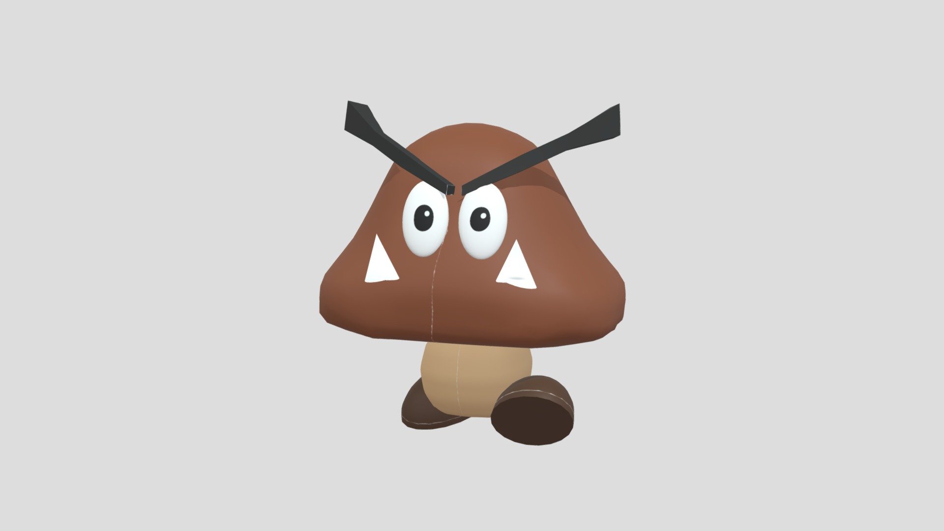 Goomba Sketchfab - Download Free 3D model by kitsu04 [16d207d] - Sketchfab