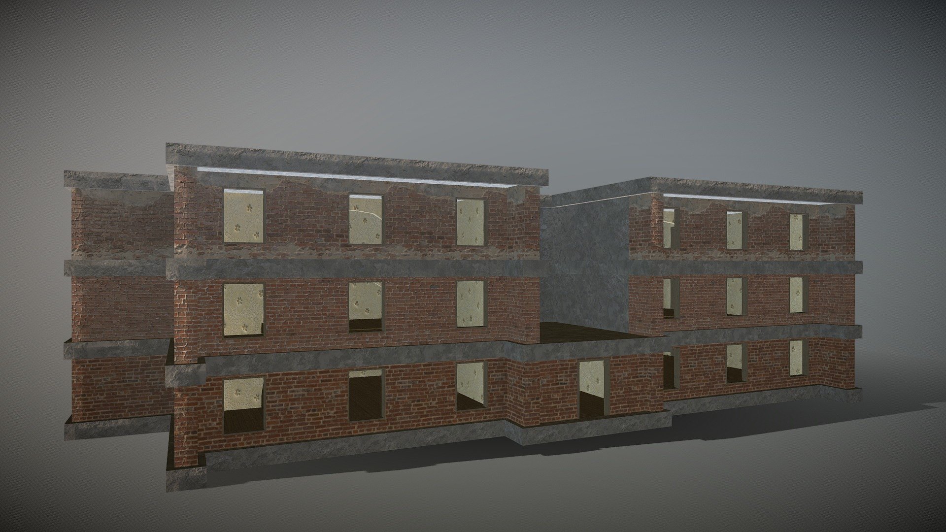 Pubg Building / Low Poly Building 02 - Download Free 3D model by ASAD ...