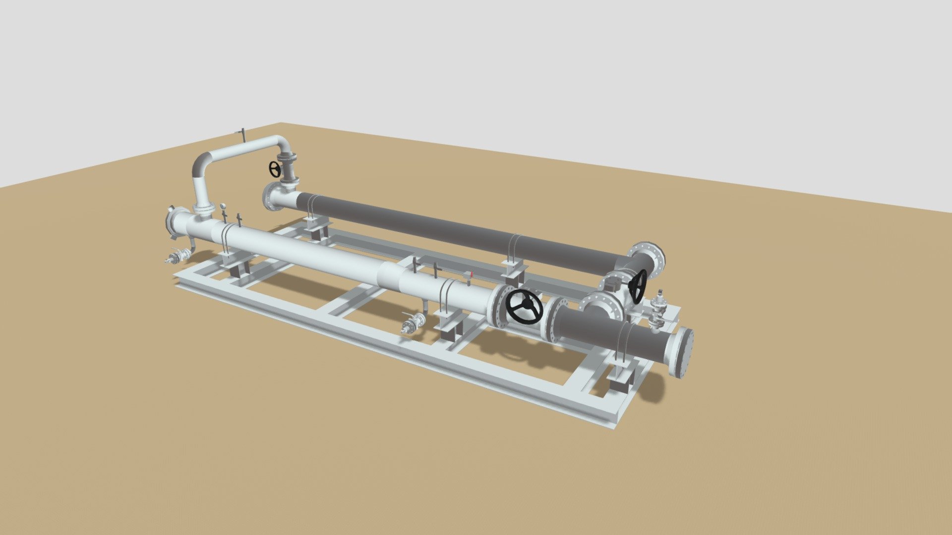 pig launcher - 3D model by wellsitelms [16d2547] - Sketchfab