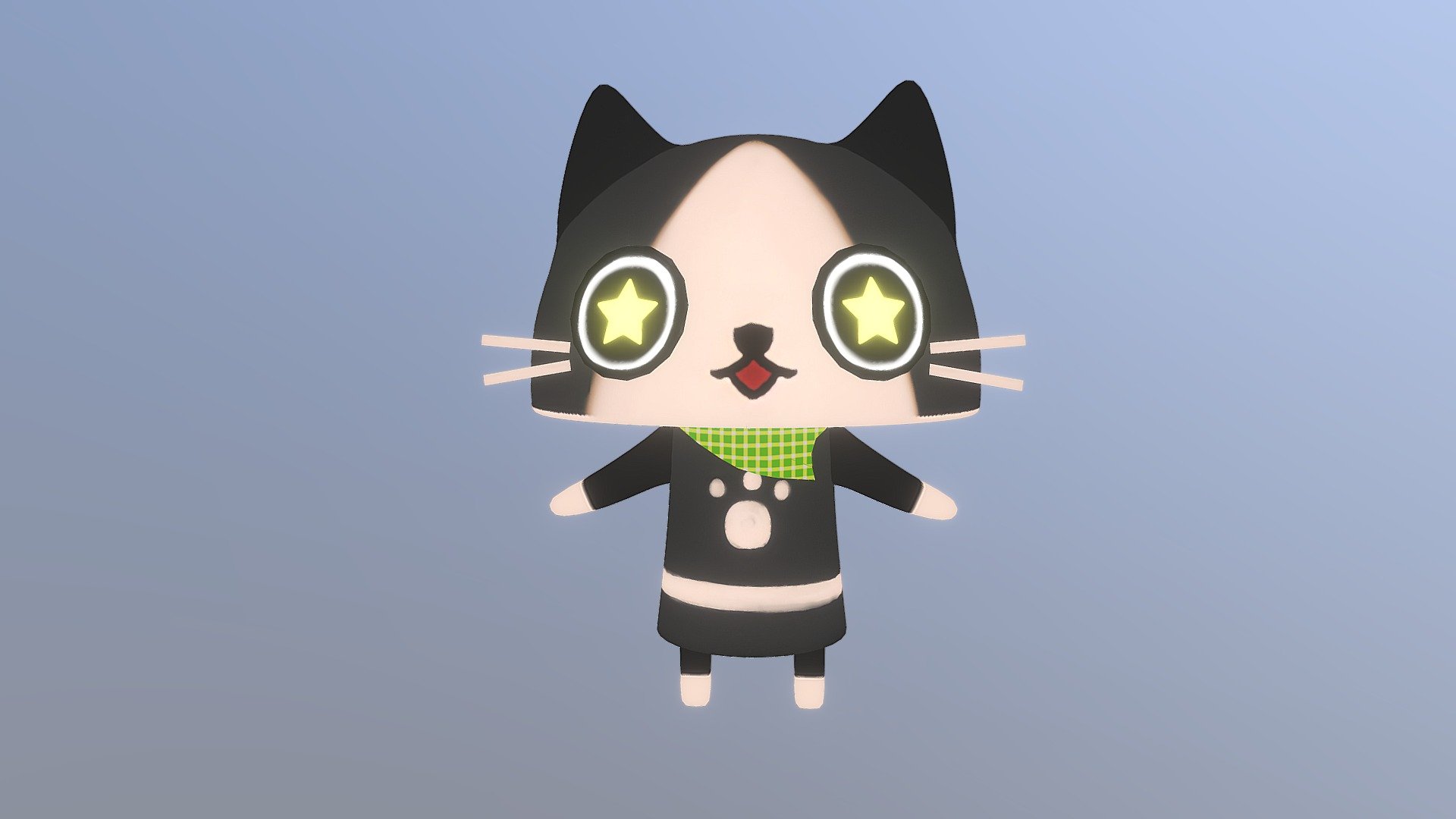 Monster Hunter Airu - 3D model by redfield__ [16d2f2f] - Sketchfab