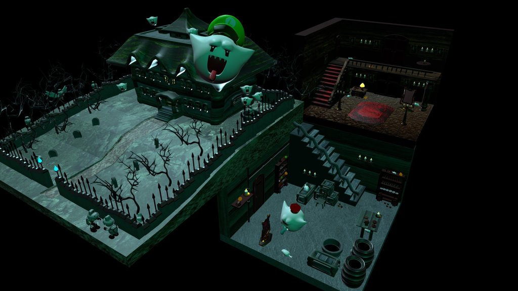 Luigi - A 3D model collection by LuigiPR - Sketchfab