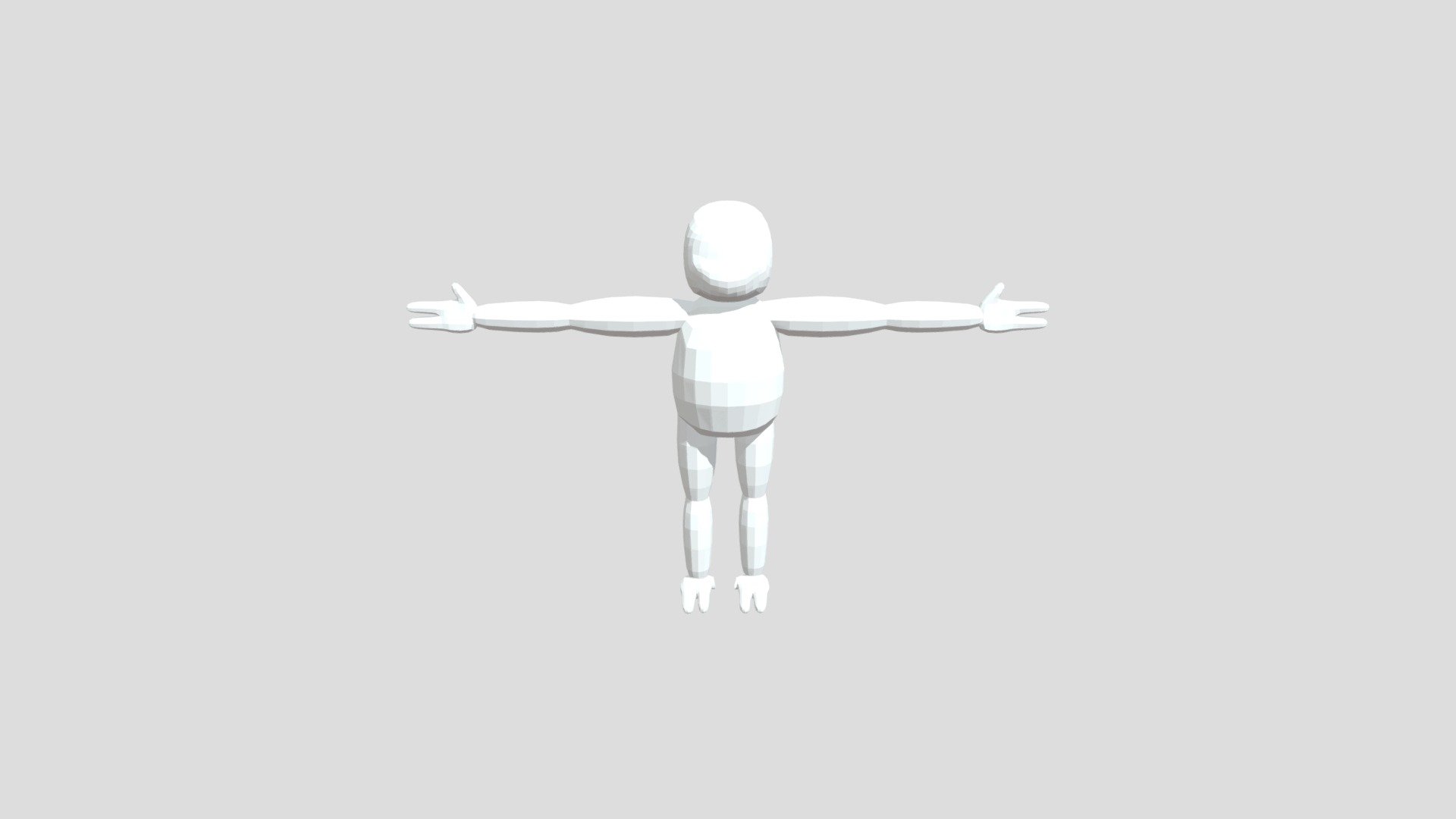 og dave with no textures - Download Free 3D model by capuchinfan2023 ...