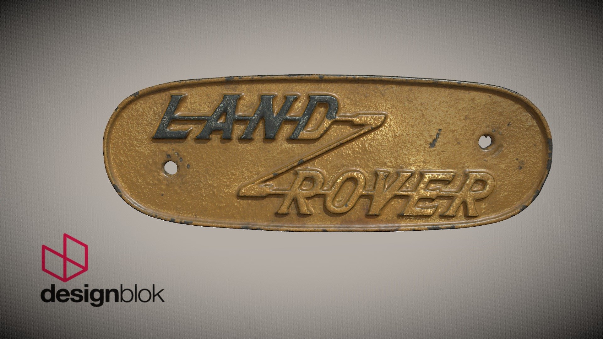 Land Rover Badge Series 1 80in early - 3D model by Designblok [16d59c8 ...