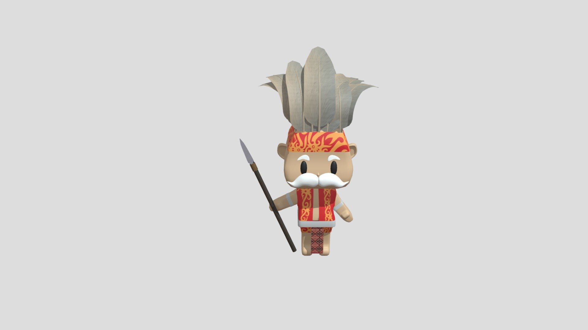 King Pose - 3D model by Hui.Jie [16d64ad] - Sketchfab