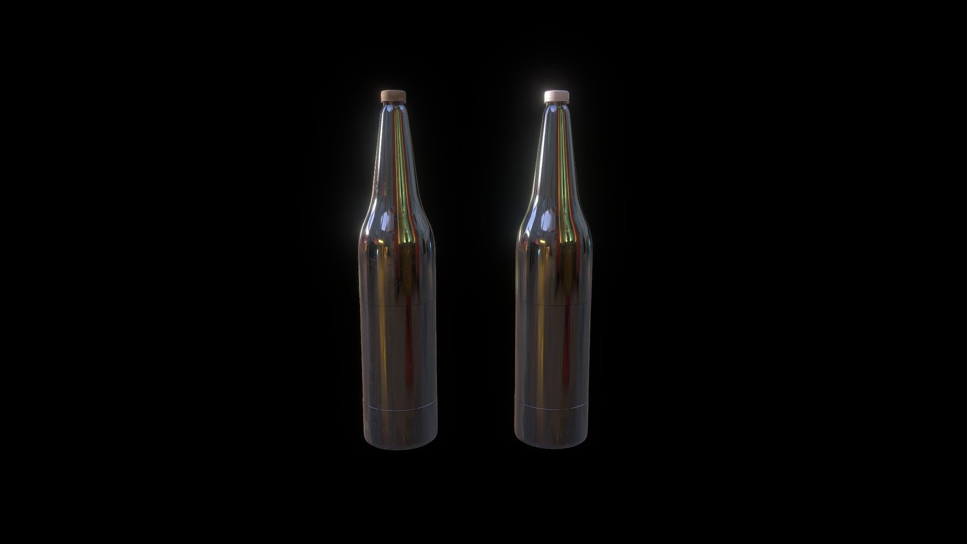 Metal Bottles - Download Free 3D model by sandeia [16d773d] - Sketchfab