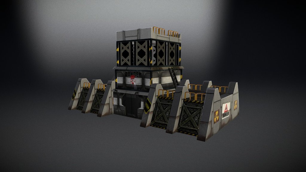 Gate - 3D model by nursyafiqahrozaili [16d83b8] - Sketchfab