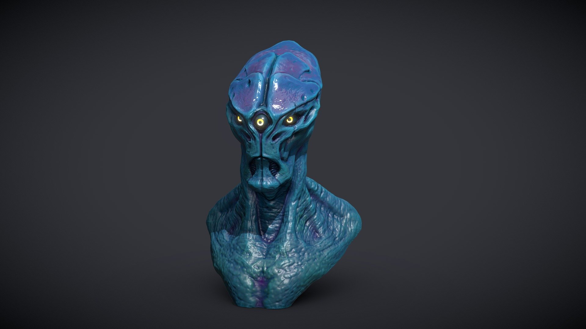 Random Creature Sculpt - 3D model by Dmitry Lastovka (@artbdraw ...