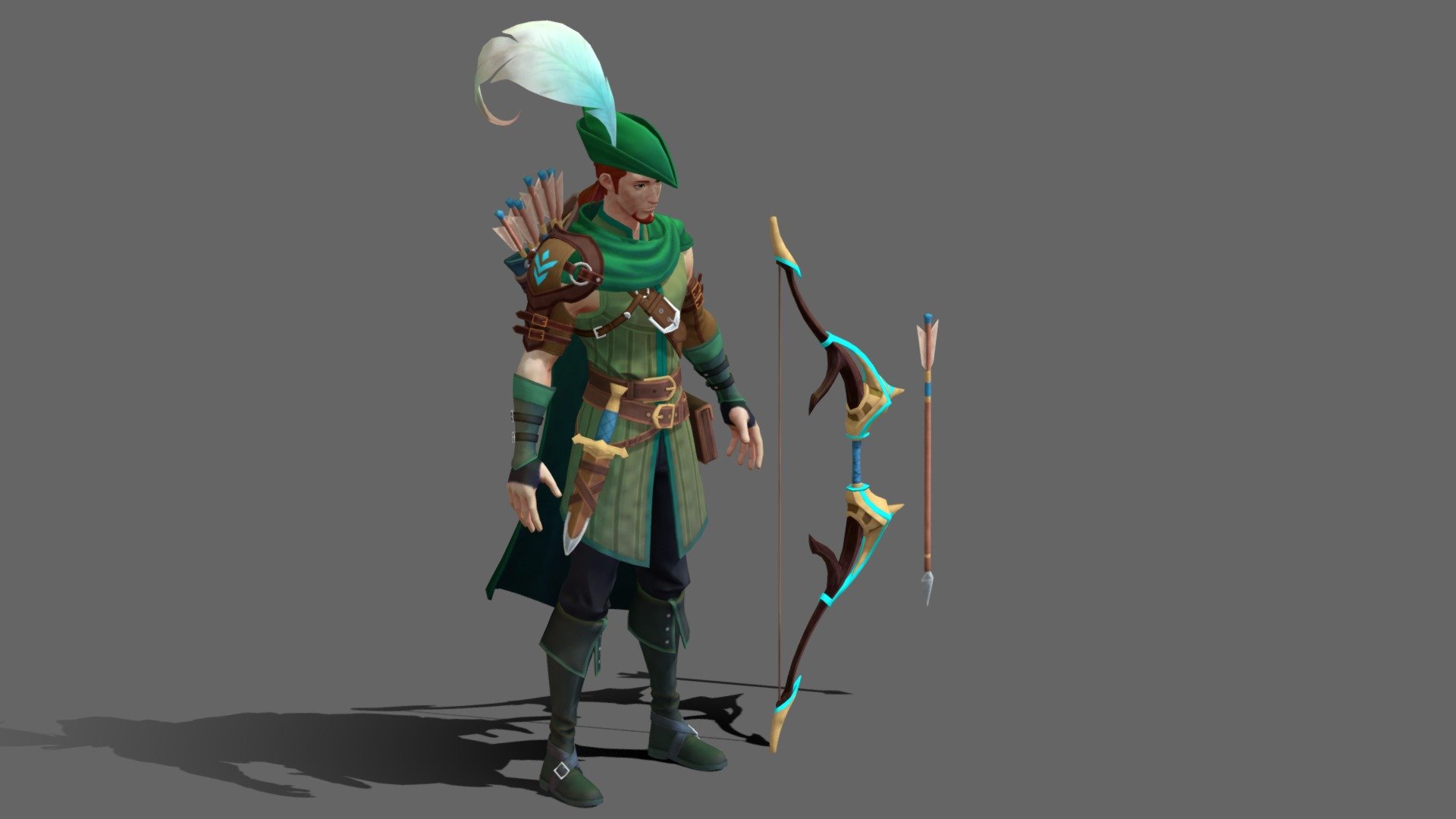 Robin Hood - Buy Royalty Free 3D model by usmangill [16da94d ...