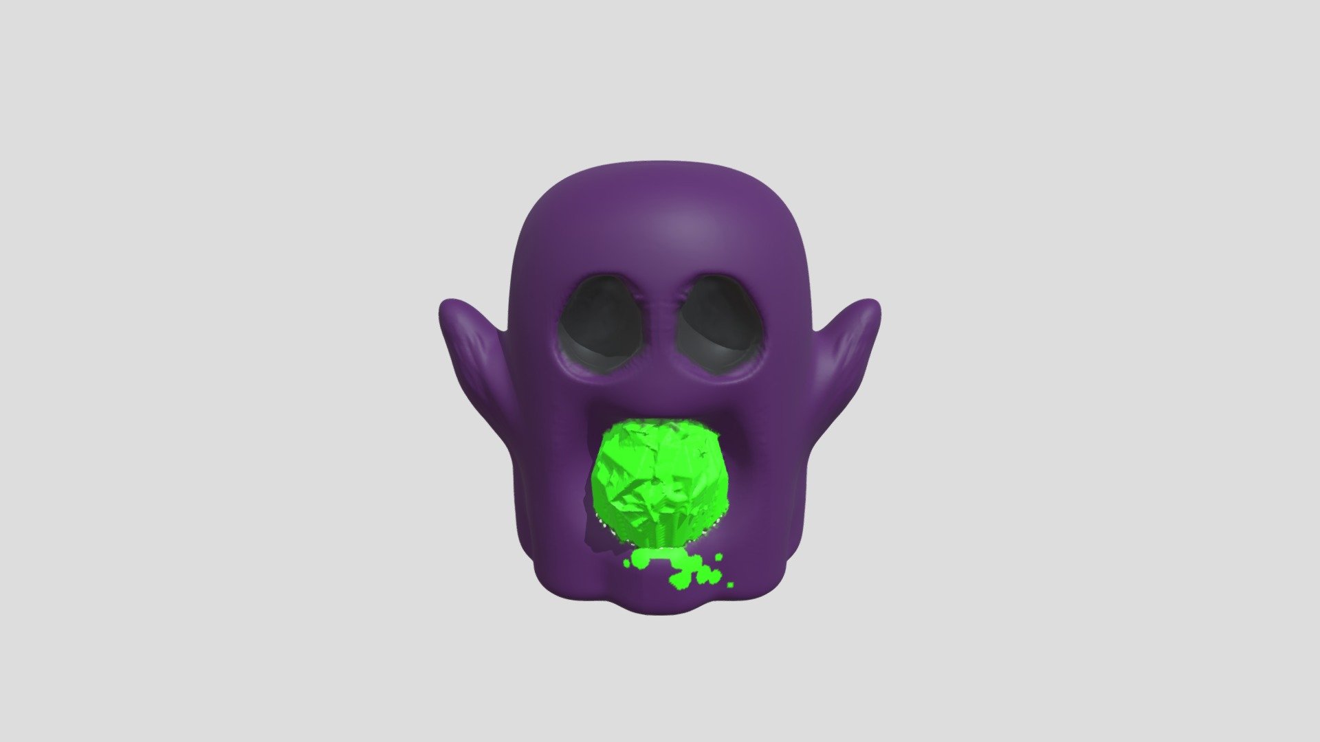Slime Ghost - Download Free 3D model by luciano.a.ribero [16dac80 ...