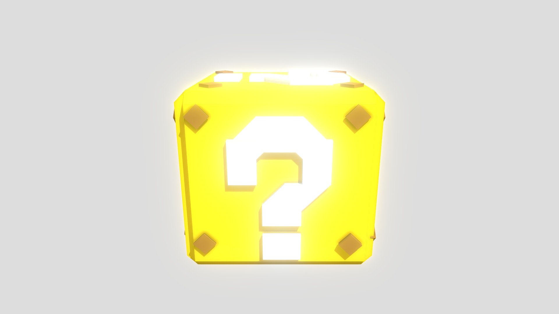 LuckyBlock - 3D model by FalconAuSoleil [16dc293] - Sketchfab