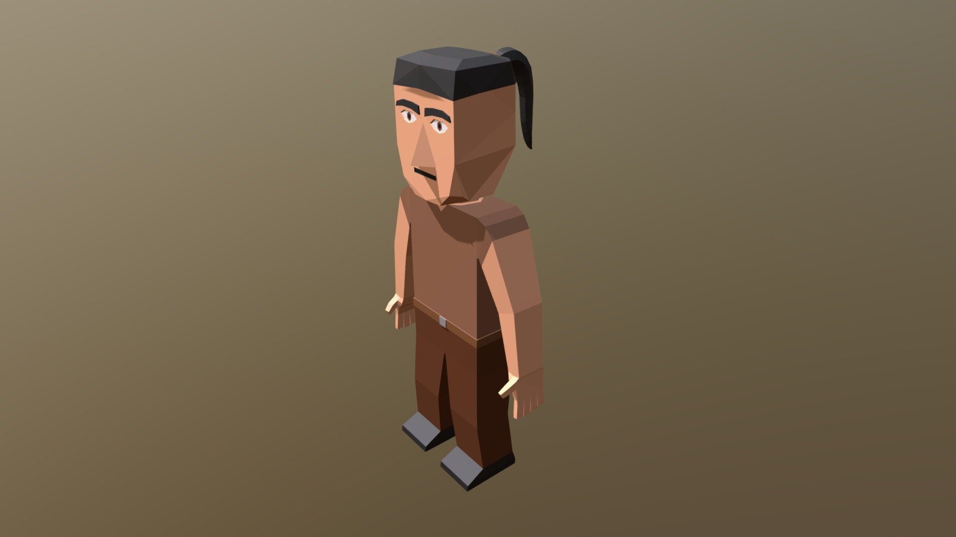 Character Low Poly Download Free 3D Model By Katu katugamer
