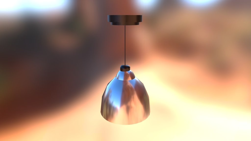 American Diner Lamp - 3D model by matthewmarsland [16dd6ec] - Sketchfab
