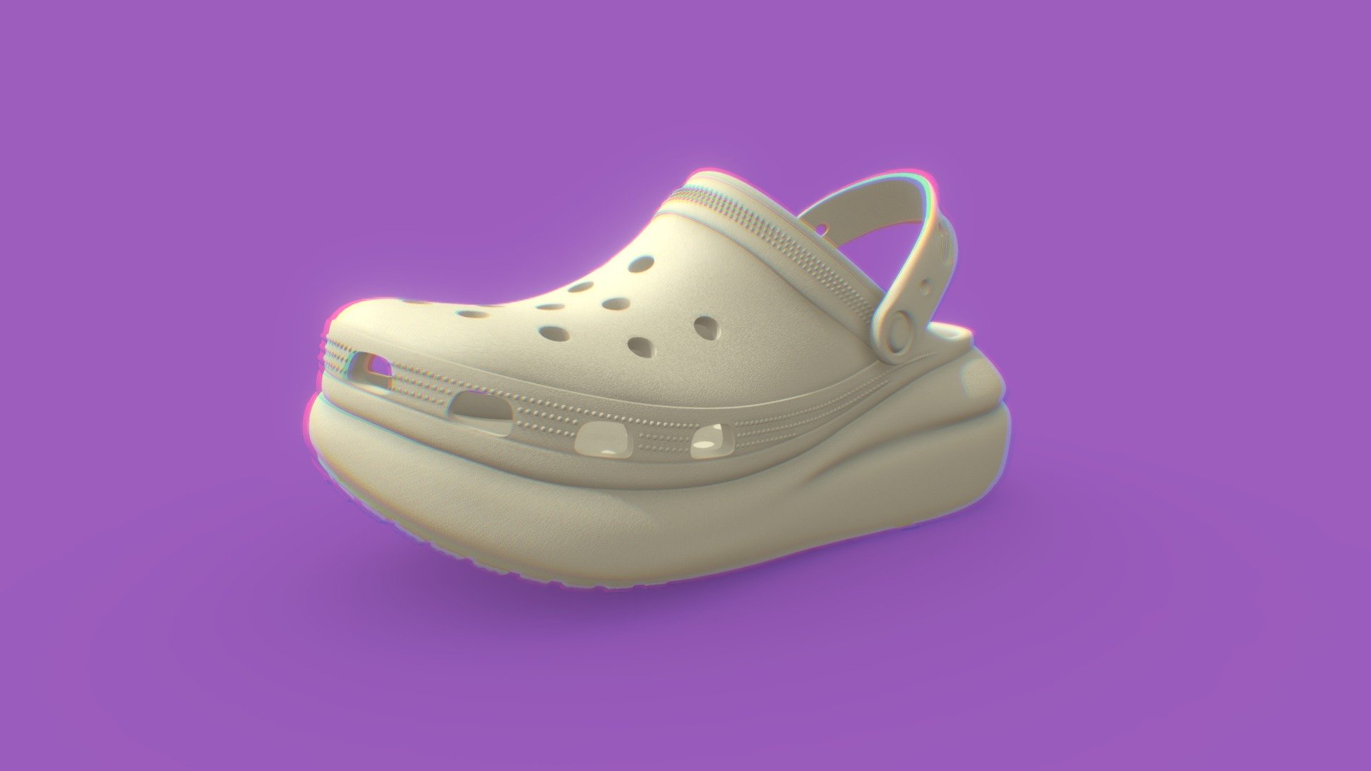 Crocs Shoes B - Buy Royalty Free 3D model by okotaru (@loaferspore ...