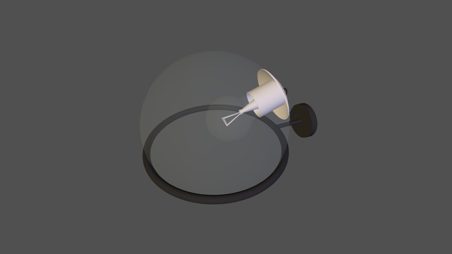 Glass Round Wall Lamp - Download Free 3D model by SouthWesternDesign ...