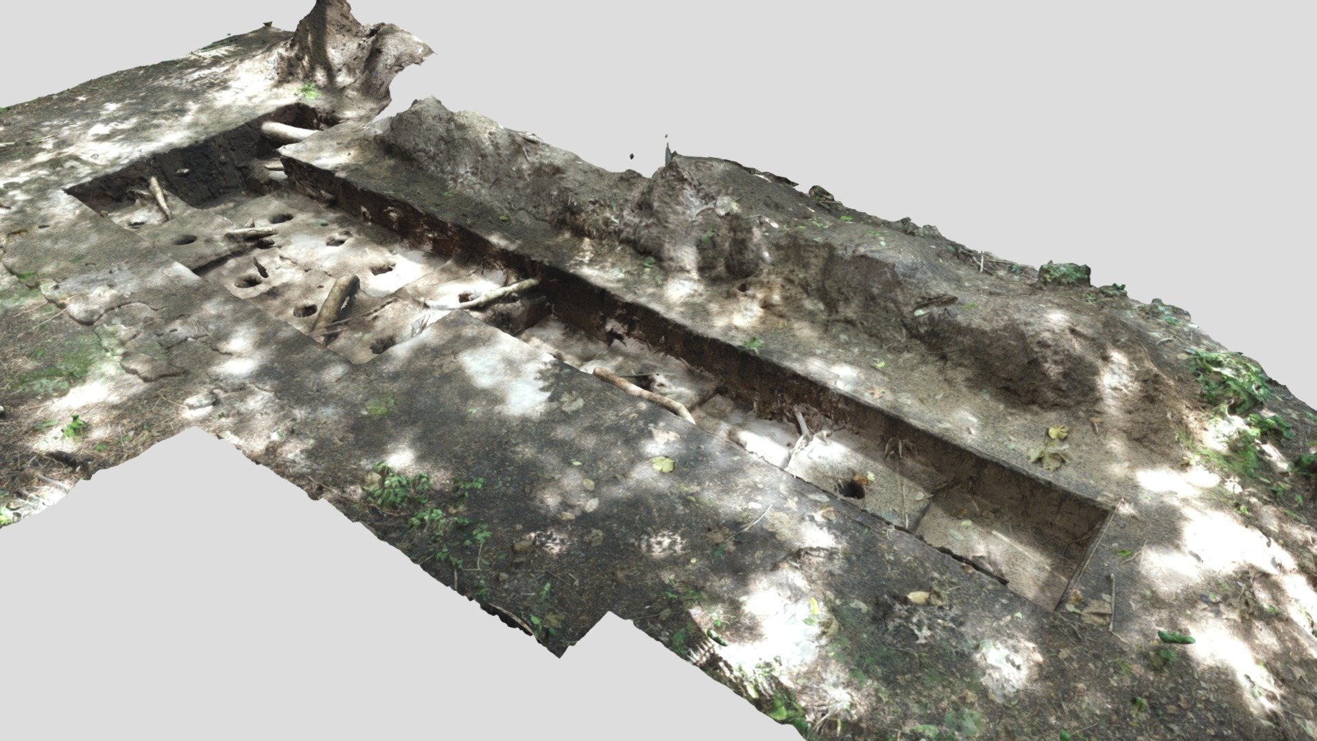 Trincheira 04 - Sítio Poti Fóssil 02 - Download Free 3D model by Wender ...