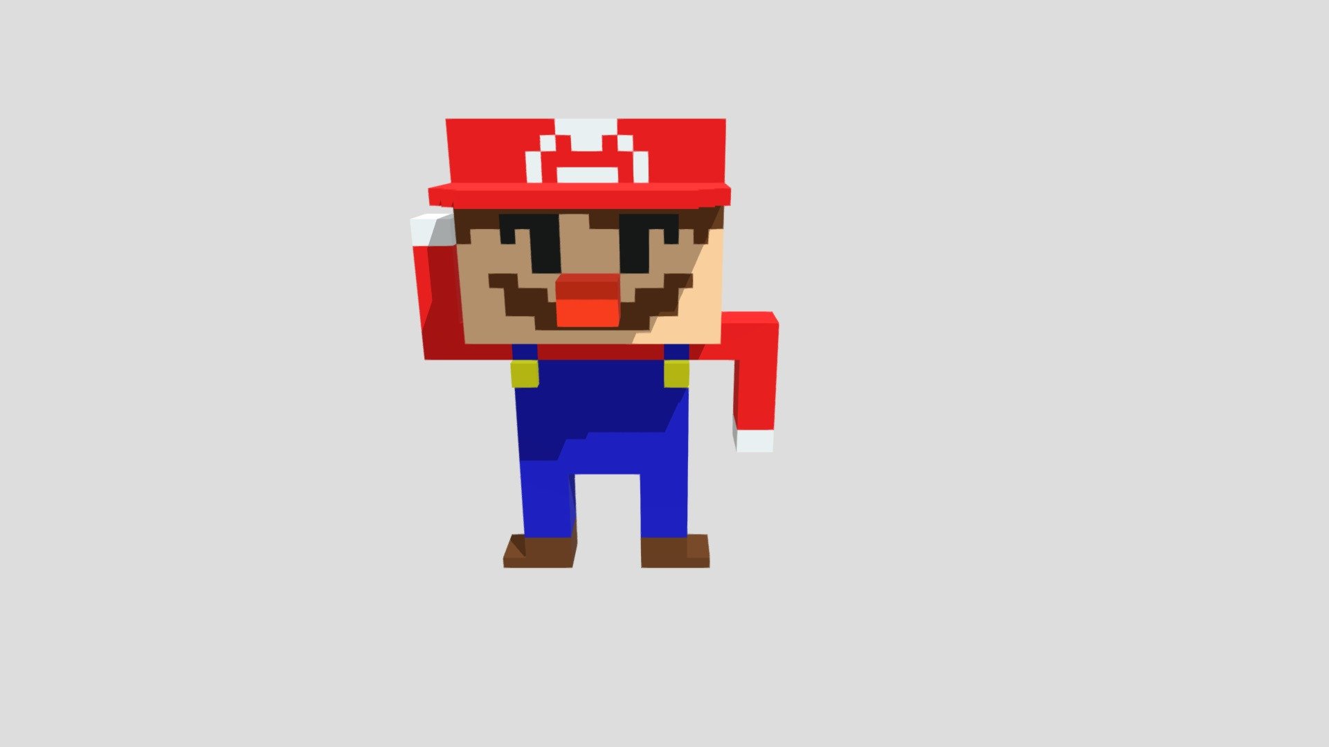 oliver's mario - 3D model by 3modellingd2 [16e4758] - Sketchfab