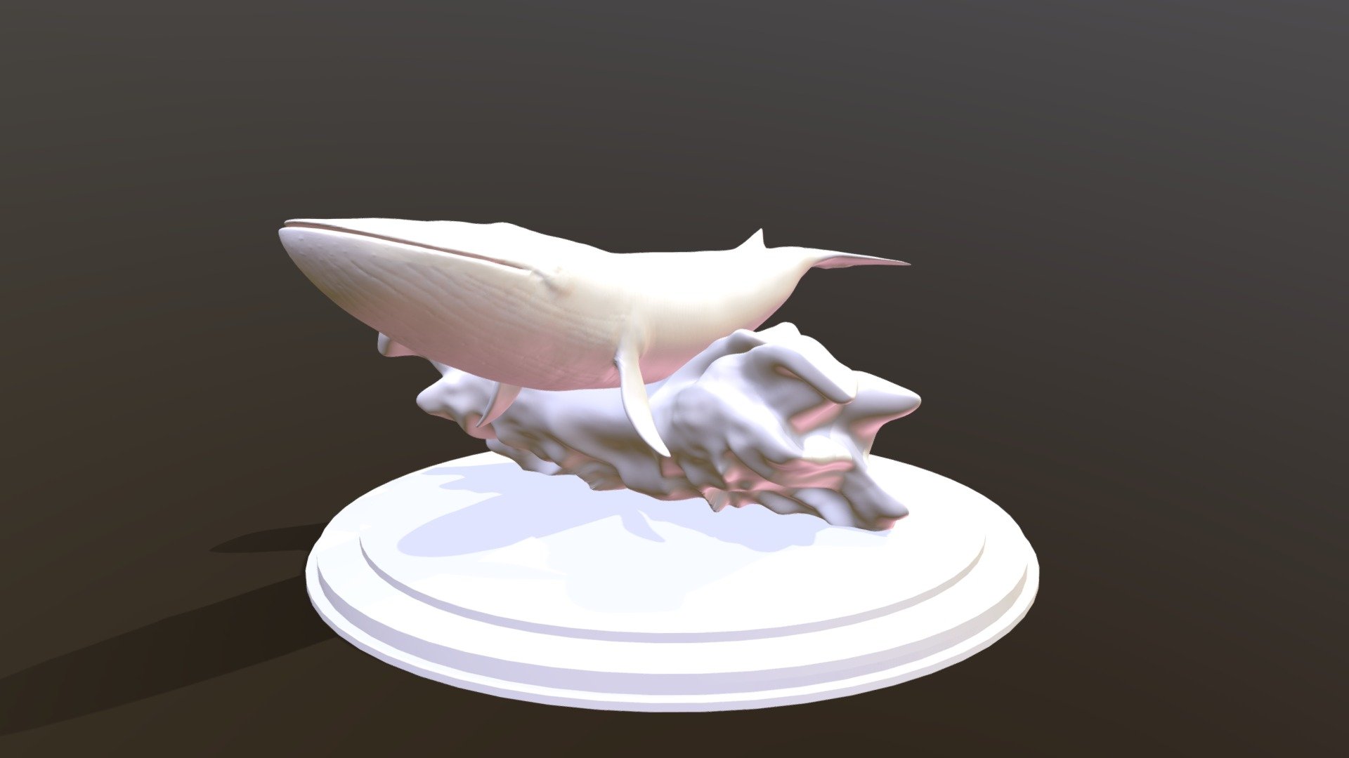 Blue Whale on Stand - 3D model by AlexisAbbott [16e6235] - Sketchfab