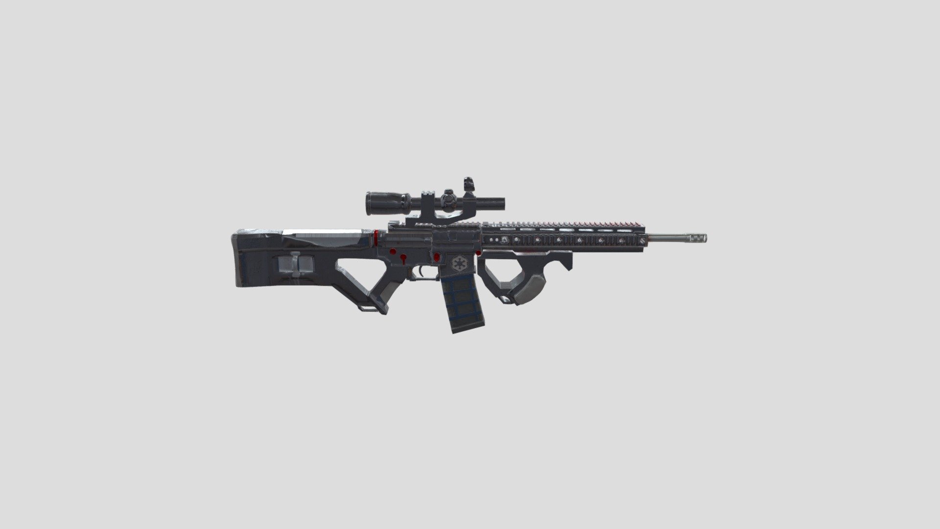 Rifle - 3D model by Deyquan.Wilson [16e7588] - Sketchfab