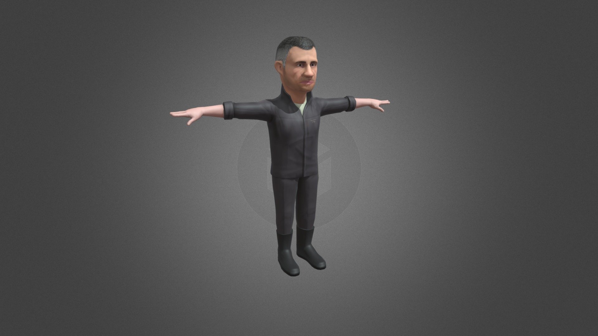 Vitaliy Klychko - 3D Caricature (political) - 3D model by VinAlex ...