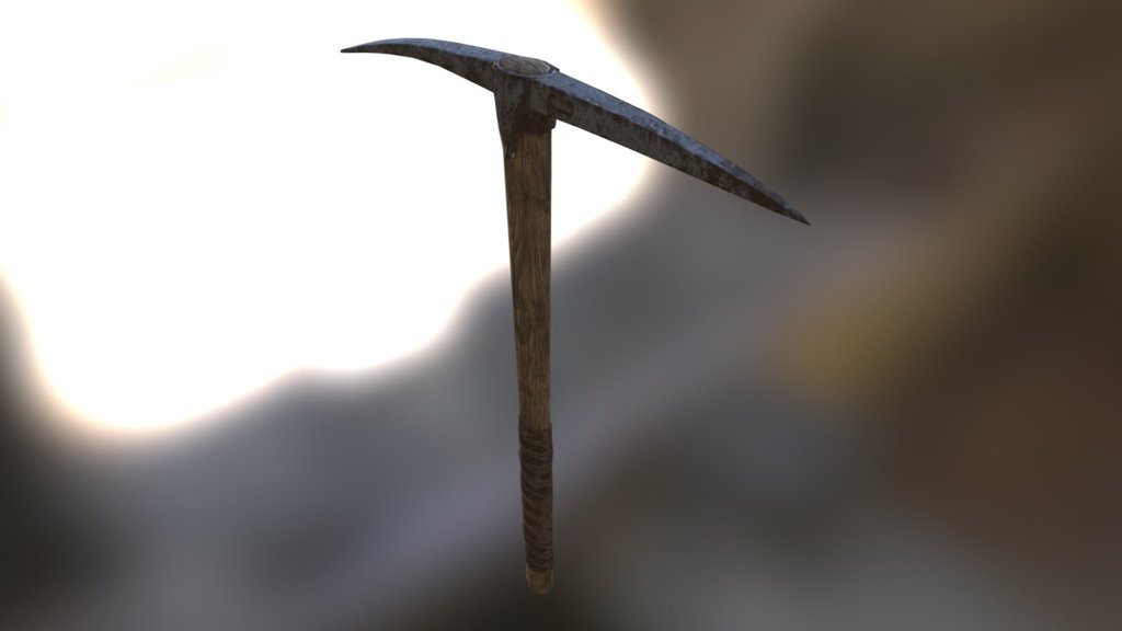 PickAxe - 3D model by survivalz [16e90a0] - Sketchfab
