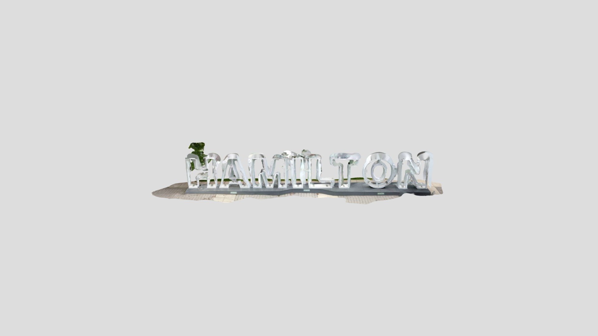 Hamilton Sign at City Hall - Download Free 3D model by wmacphail ...