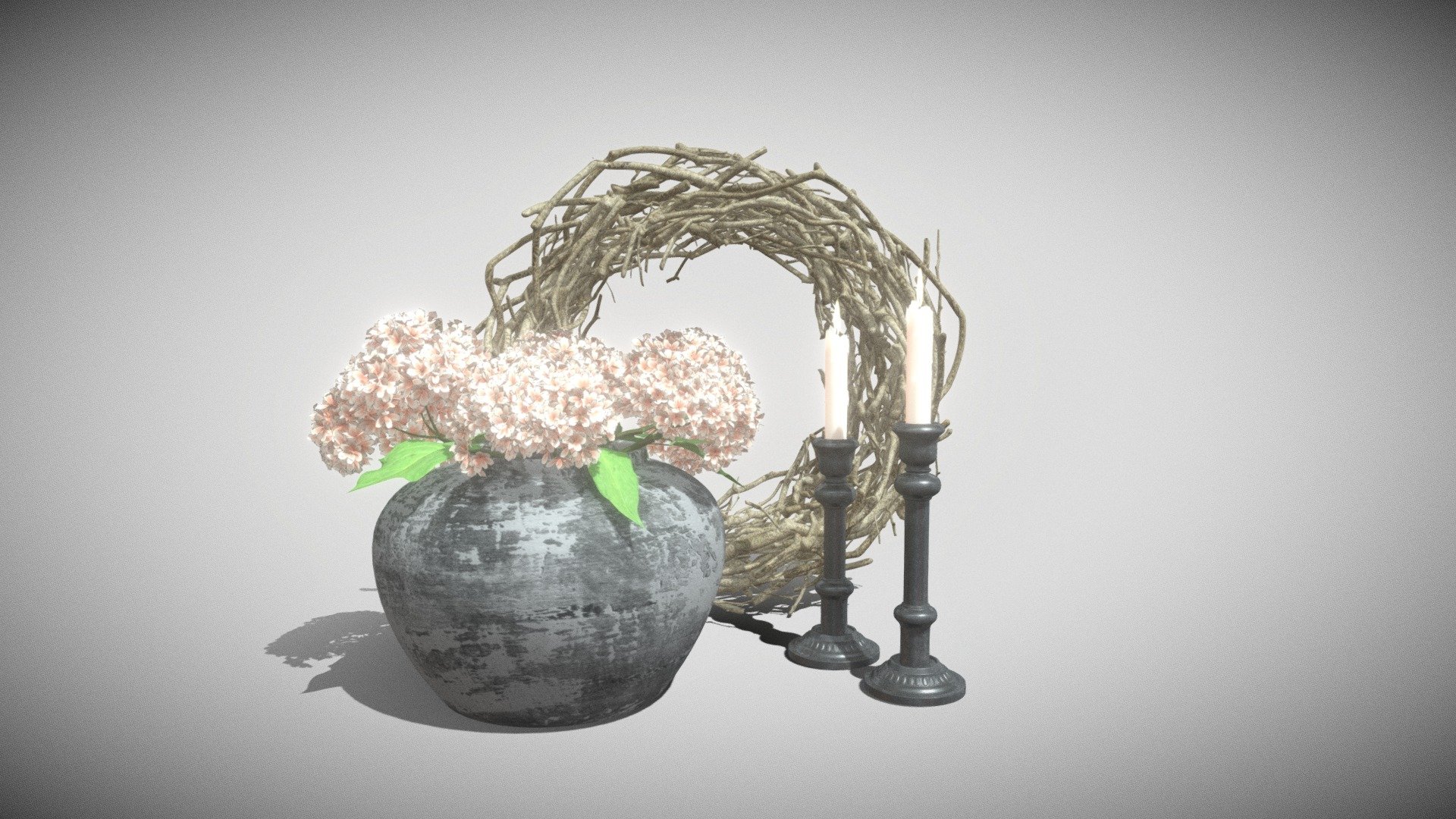 Décor rustique - 3D model by newmag2207 [16ec15e] - Sketchfab