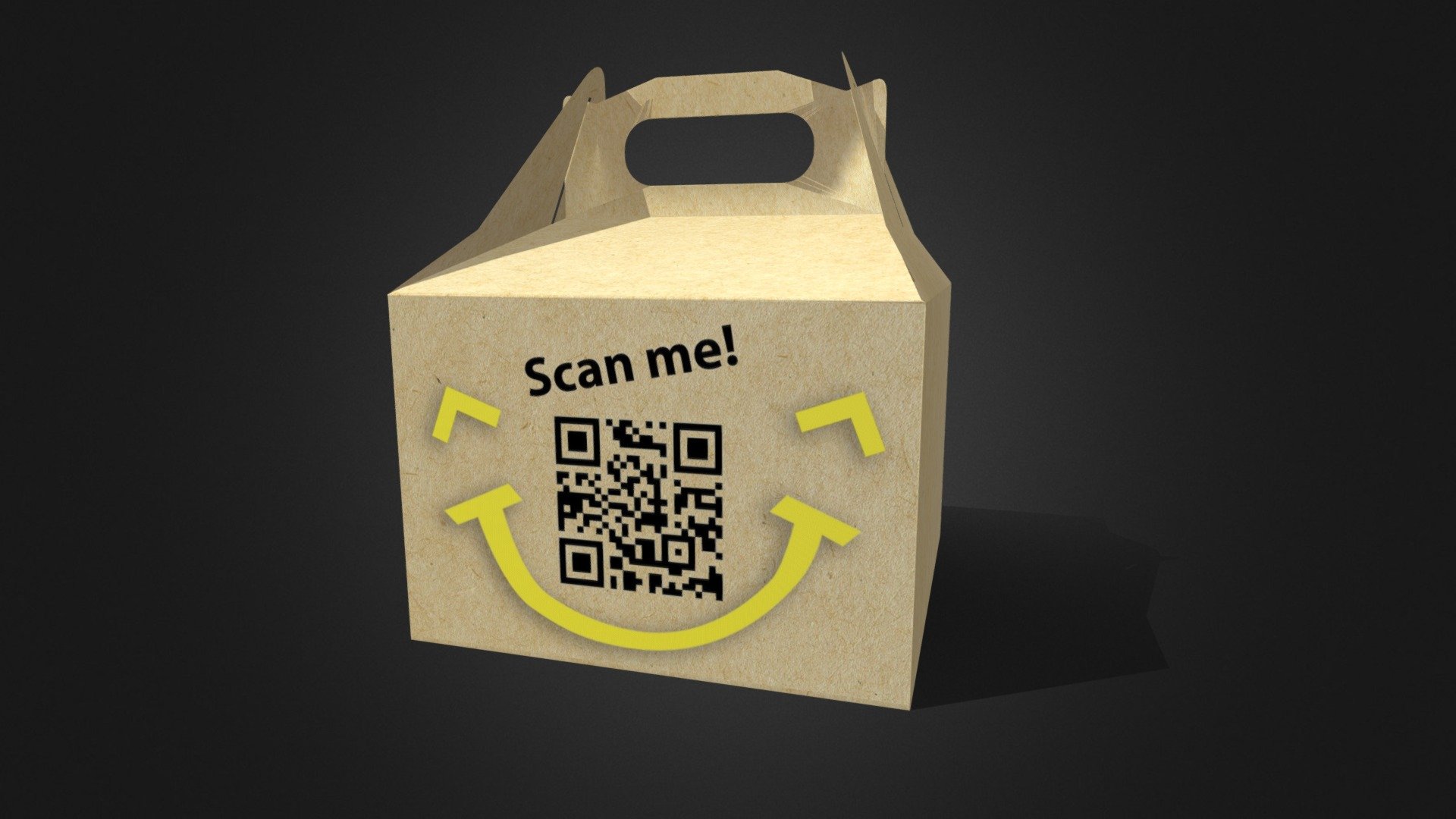 Meal Box - AR Example for packaging - Download Free 3D model by 60hz ...