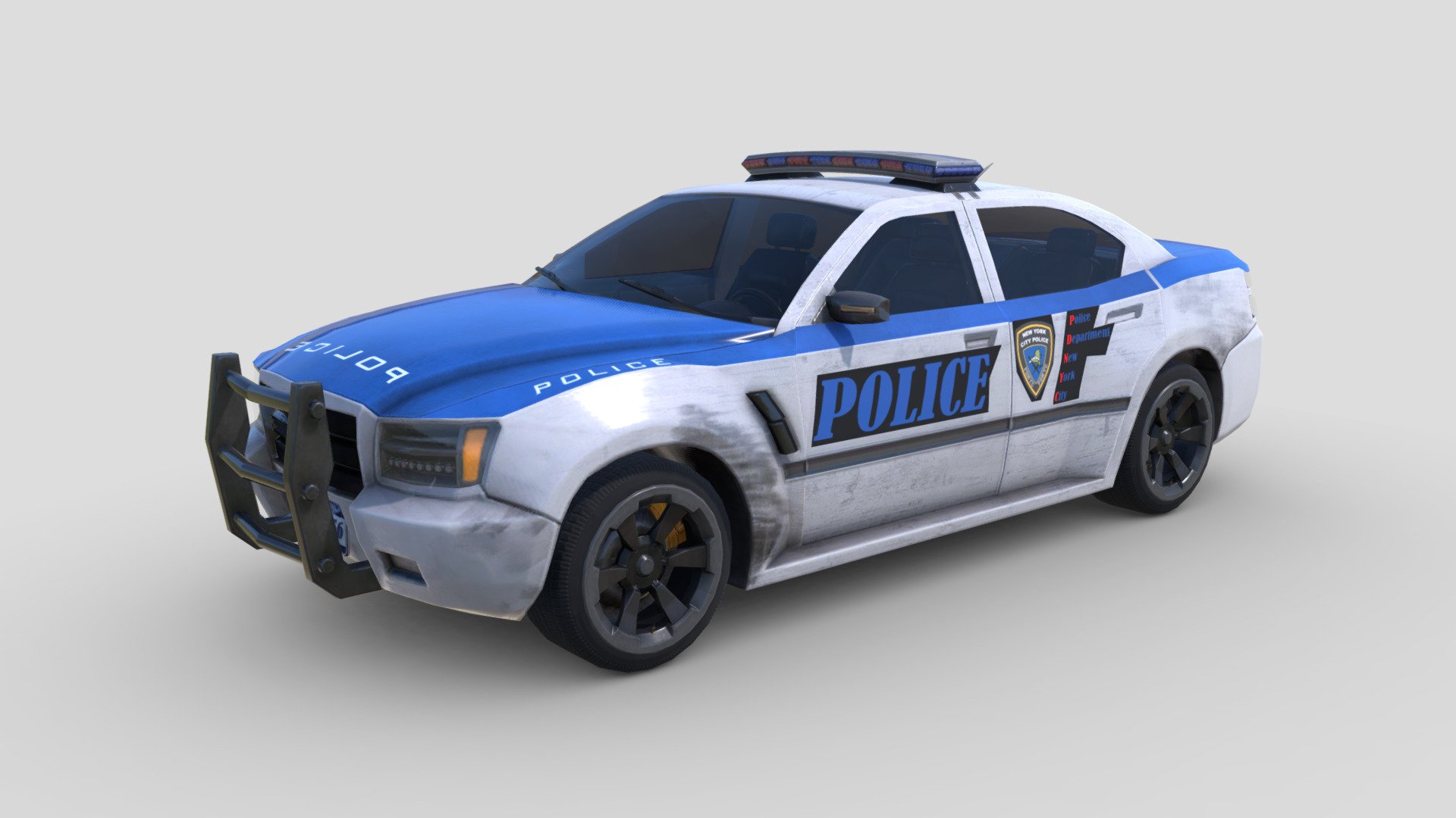 Dodge Charger 2008 Police - 3D model by Lepico55 (@lepico) [16edda1 ...