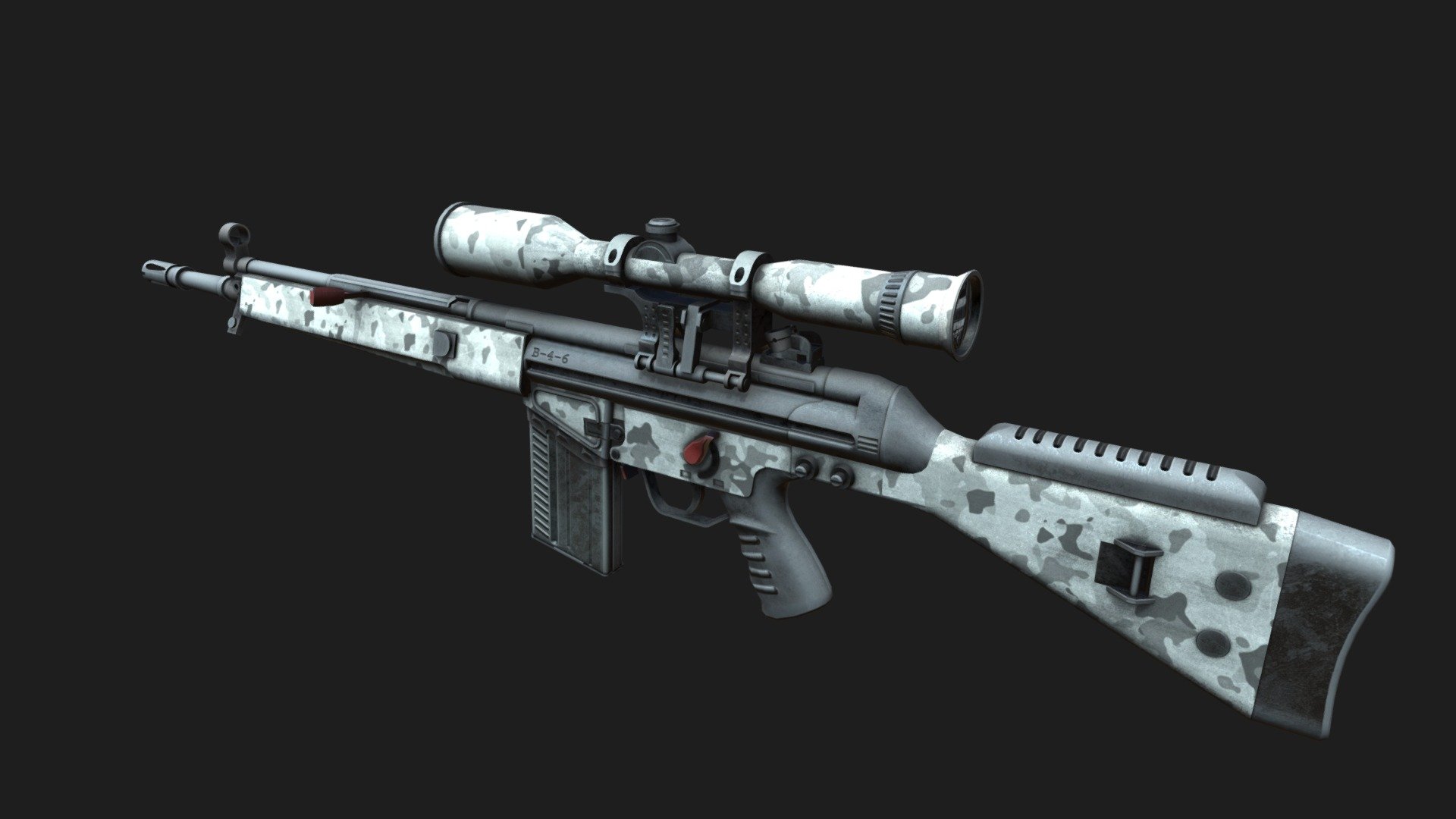 G3SG1 - 3D model by moonfighter [16eeed0] - Sketchfab