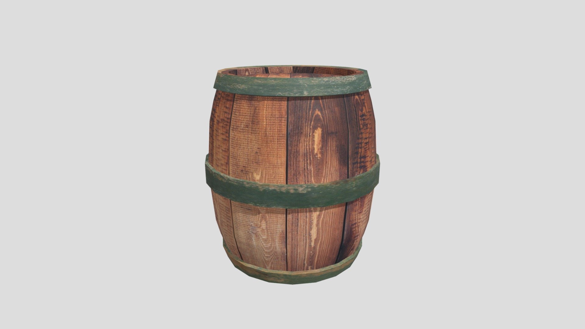 SIMPLE BARREL - Download Free 3D model by Mioovy [16ef0d2] - Sketchfab