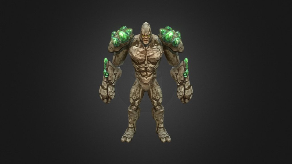 Golem from Siege Of Heroes - 3D model by Designsters [16ef183] - Sketchfab