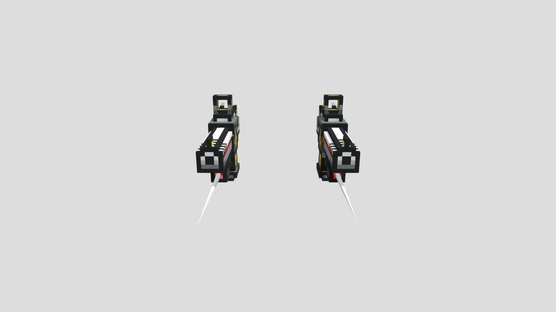 Dual Hawks Model Pixel Gun 3D - Download Free 3D model by FREAXZGaming ...
