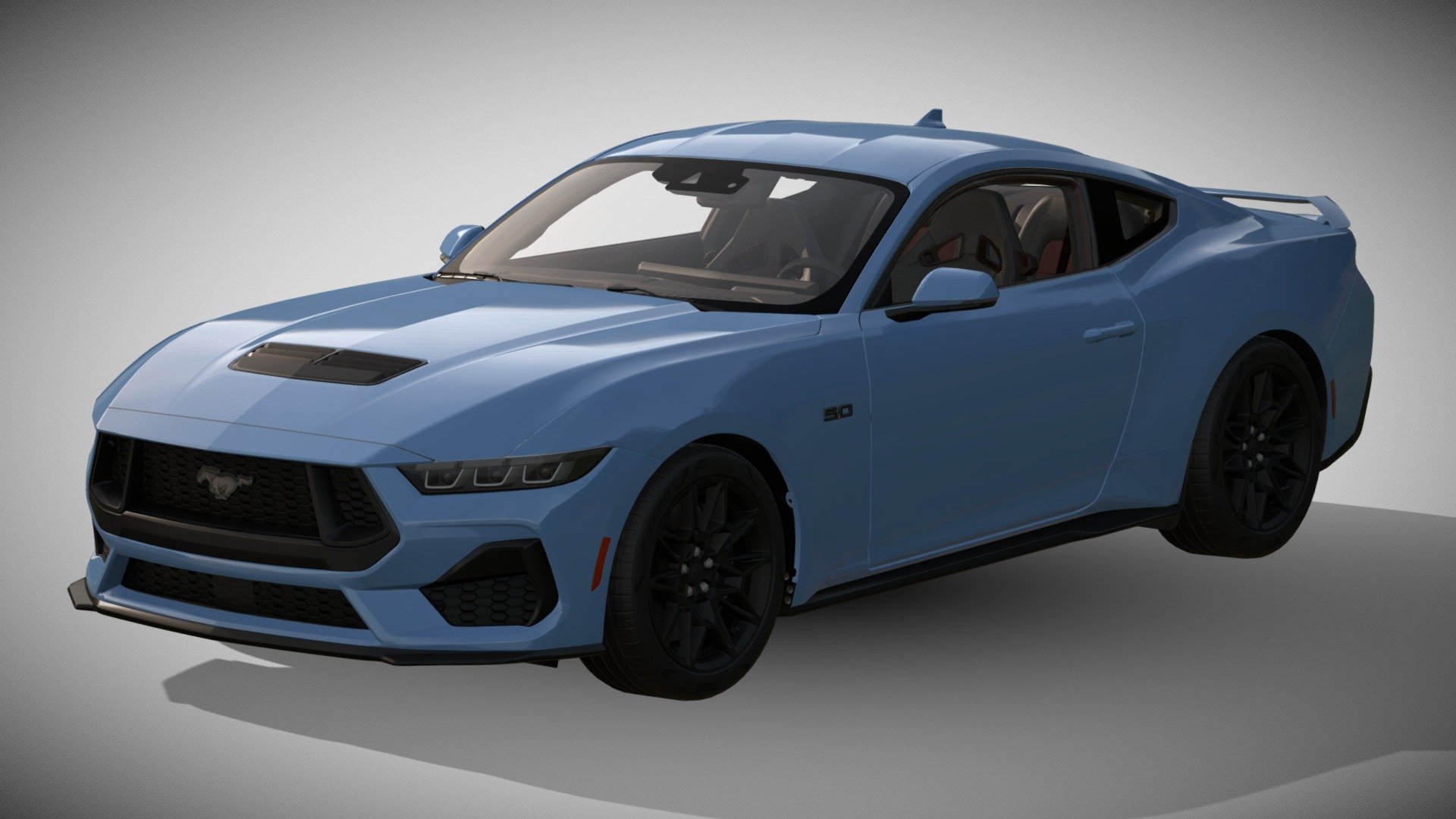 2024 Ford Mustang GT - Download Free 3D model by Ddiaz Design (@ddiaz ...