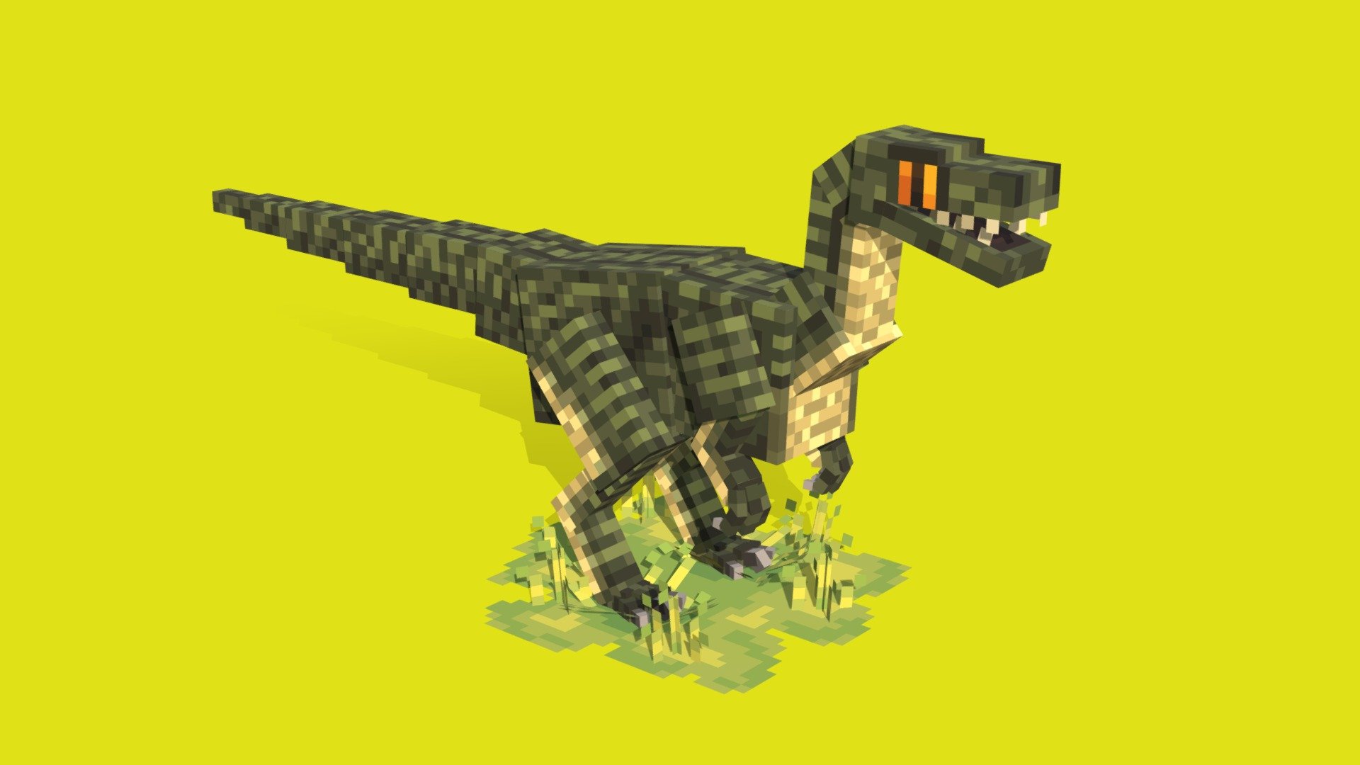 Velociraptor - 3D model by MOSKA (@moska_design) [16f1274] - Sketchfab