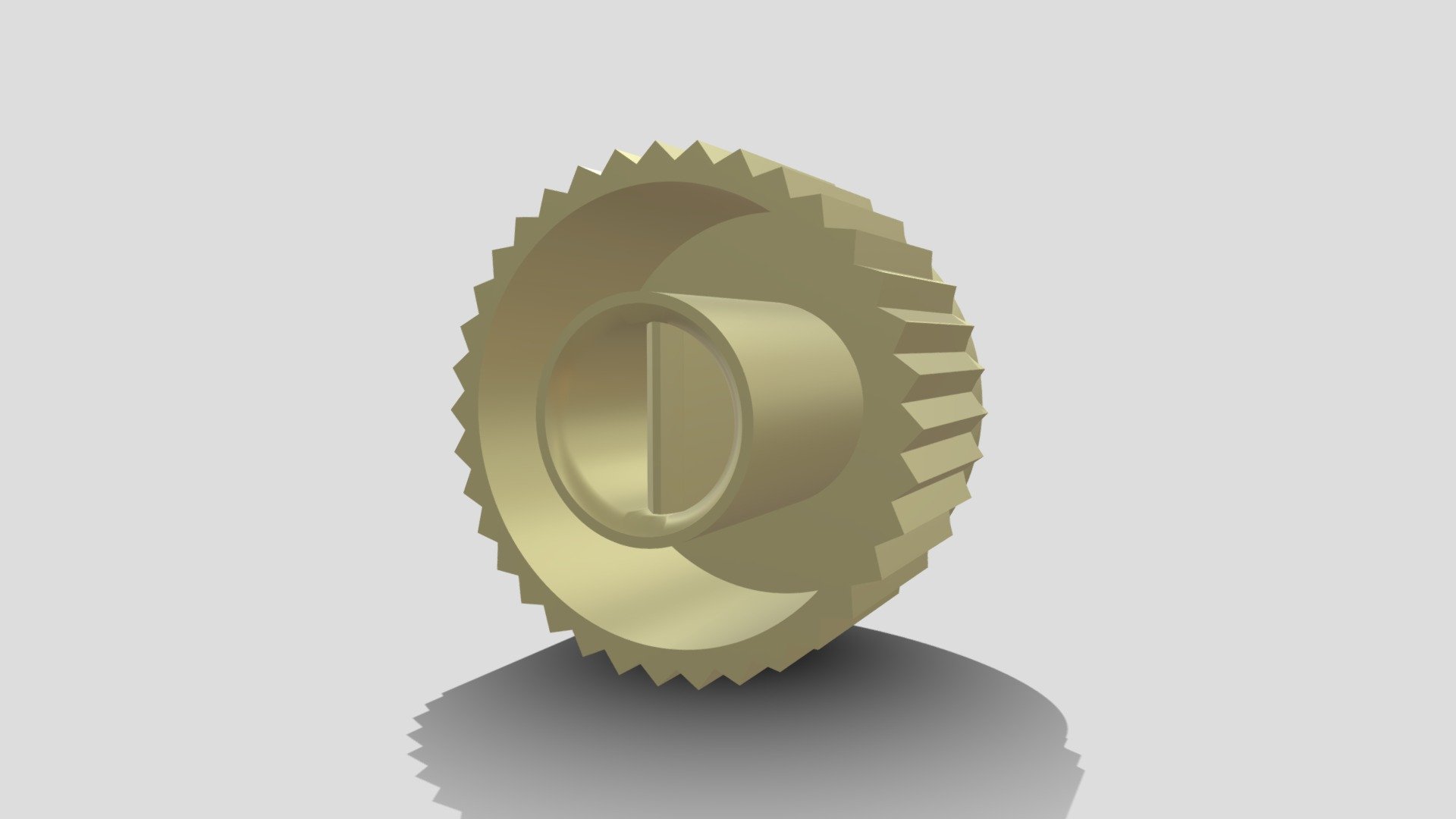Volume/Tuning Knob for RX7 radio head-unit. - 3D model by OttToyBoy ...