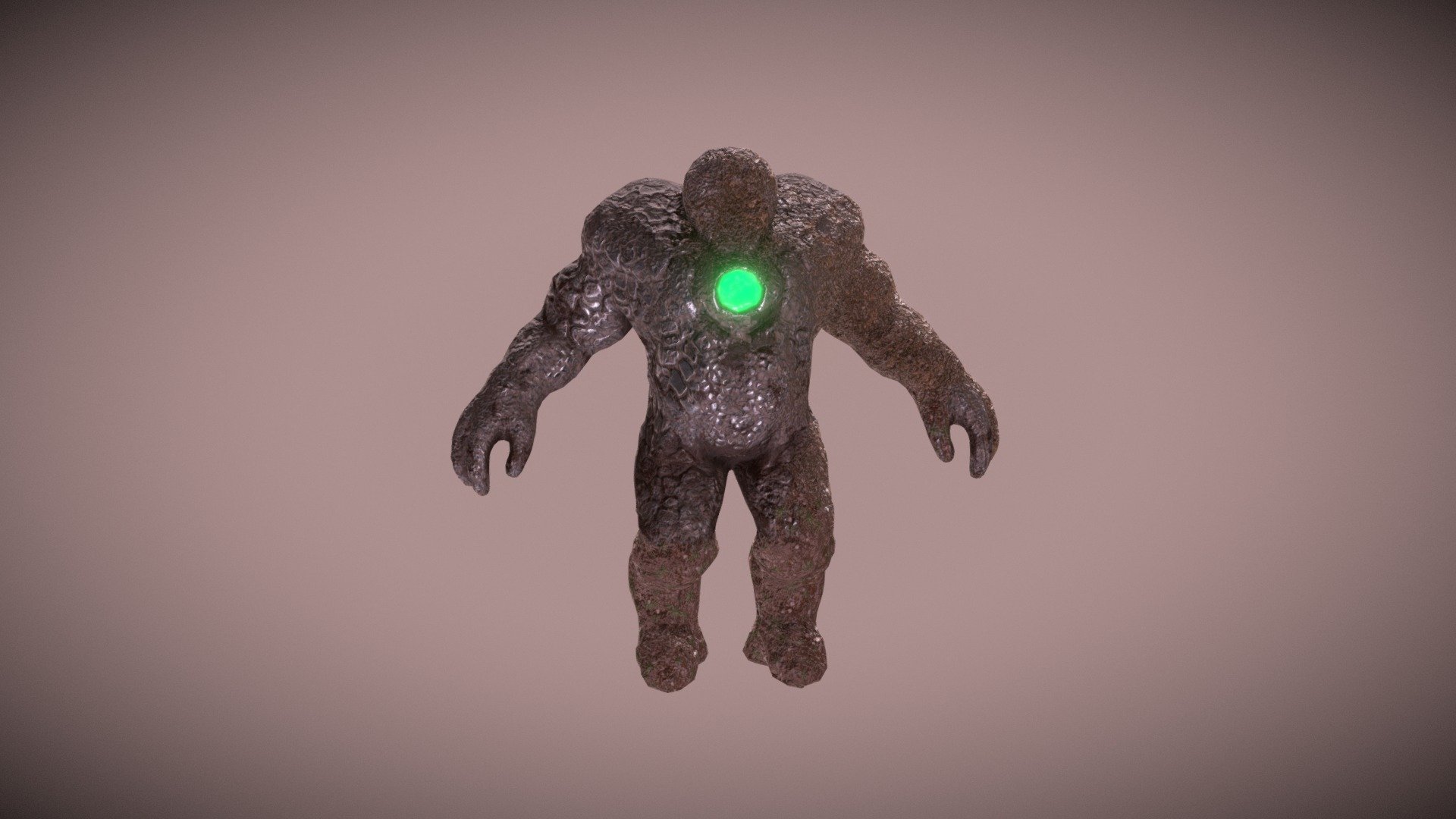 Earth Golem - 3D model by labigm [16f2308] - Sketchfab