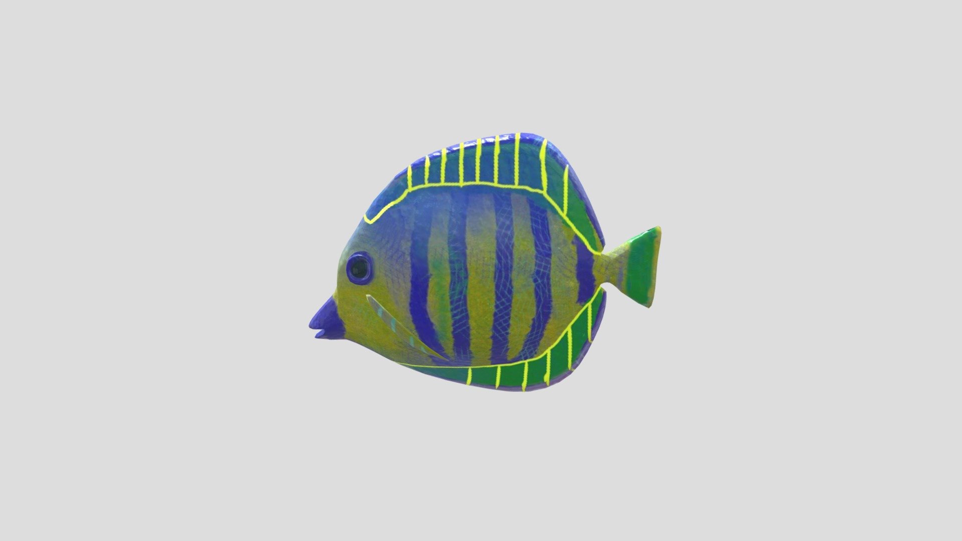 Fish - 3D model by dwong100 [16f2b5f] - Sketchfab