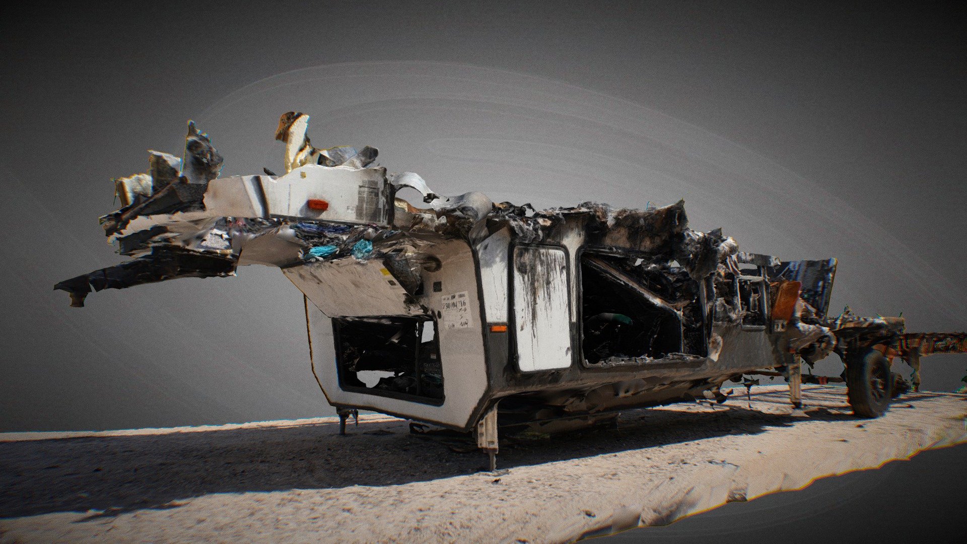 FAT_trailer_burned_01_500K_4KT - 3D model by REALTRA [16f341d] - Sketchfab