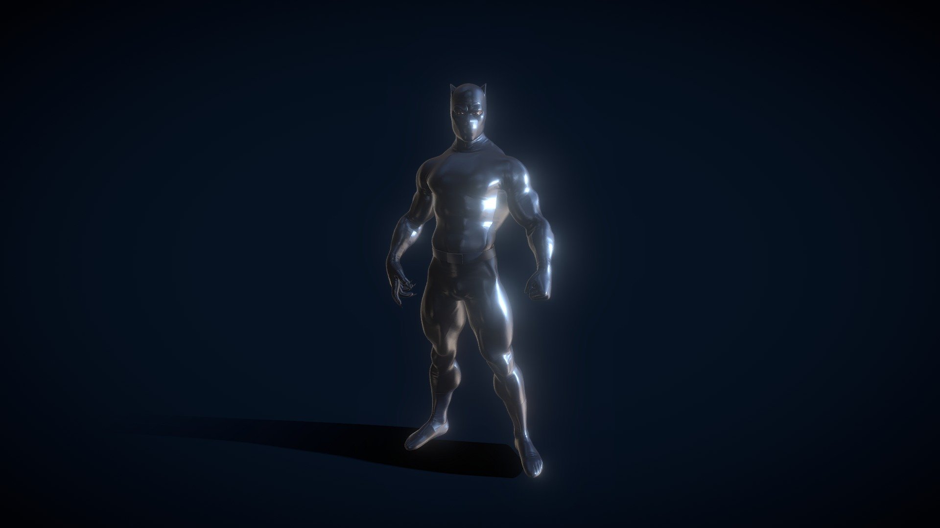 Classic Black Phanter - 3D model by patokali (@patokaliuno) [16f375f ...