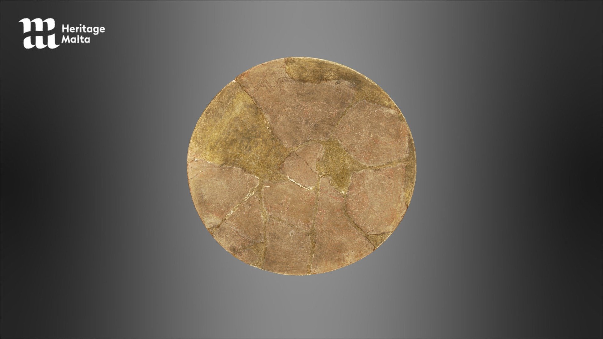 Decorated Shallow Plate - 3D model by Heritage Malta (@heritagemalta ...