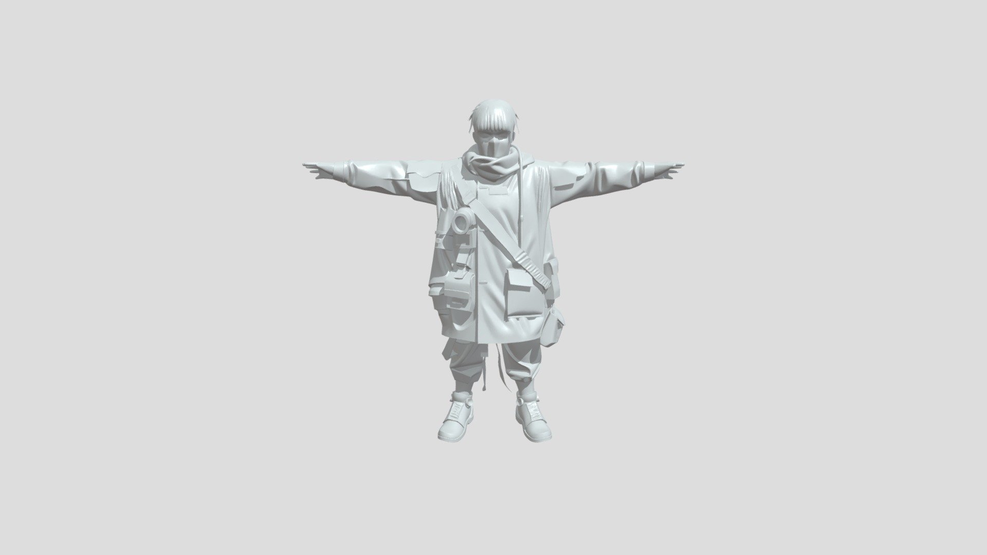 Person in tactical outfit - 3D model by alexedu568 [16f4784] - Sketchfab