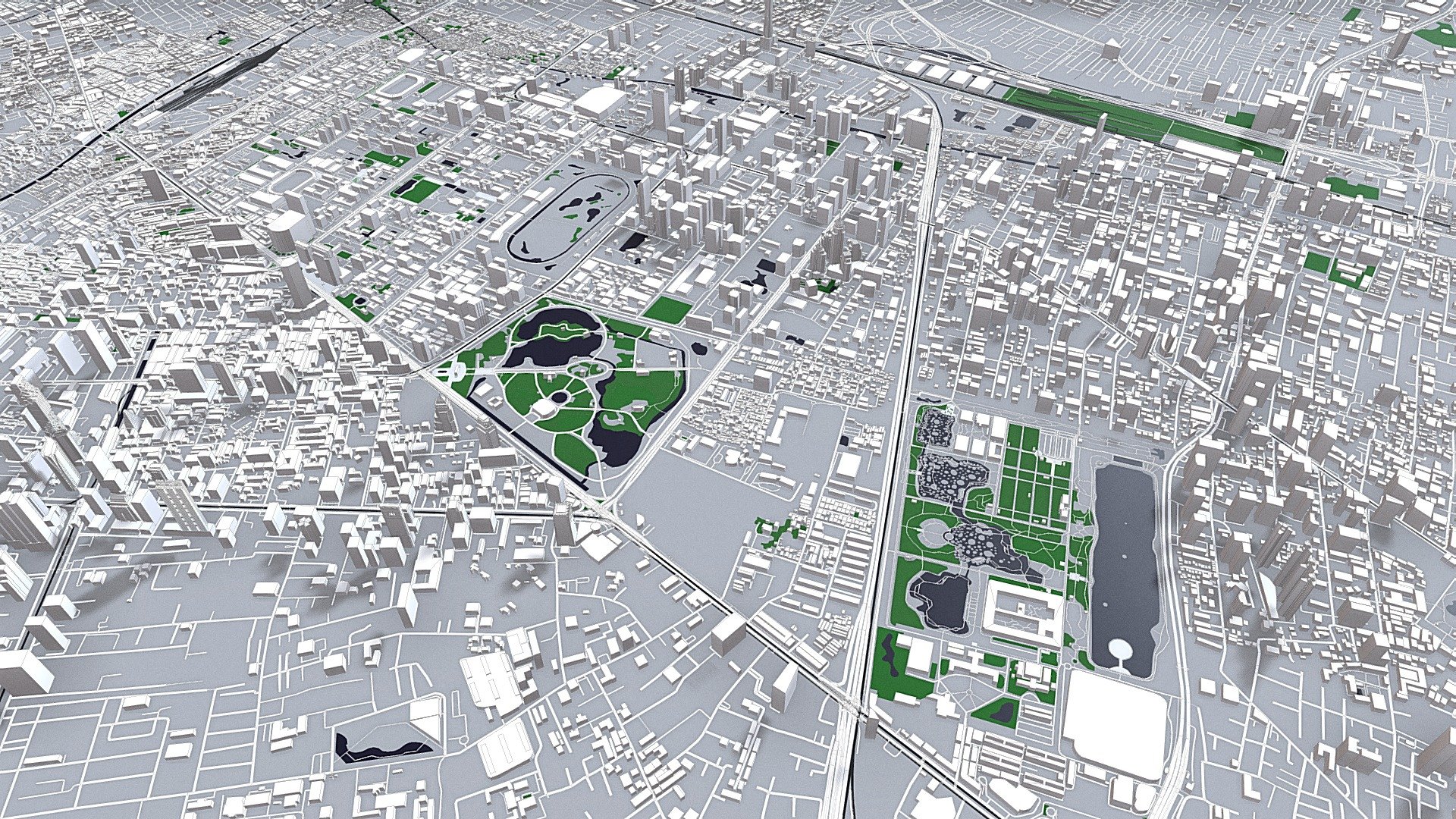 Bangkok City 3D Map - Buy Royalty Free 3D model by truekit [16f50c9 ...