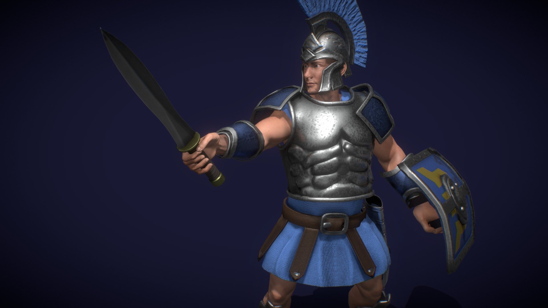 Third Legion Legionnaire - Download Free 3D model by tnnv [16f711e ...