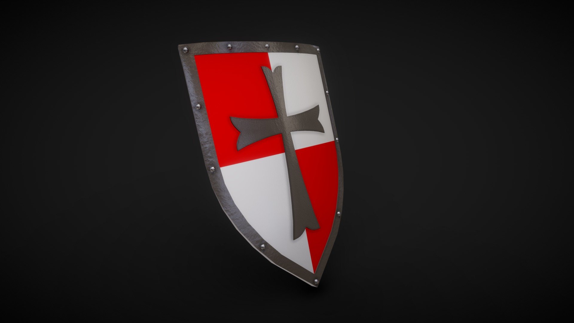 Templar Shield - Download Free 3D model by Rosbergen Designs ...