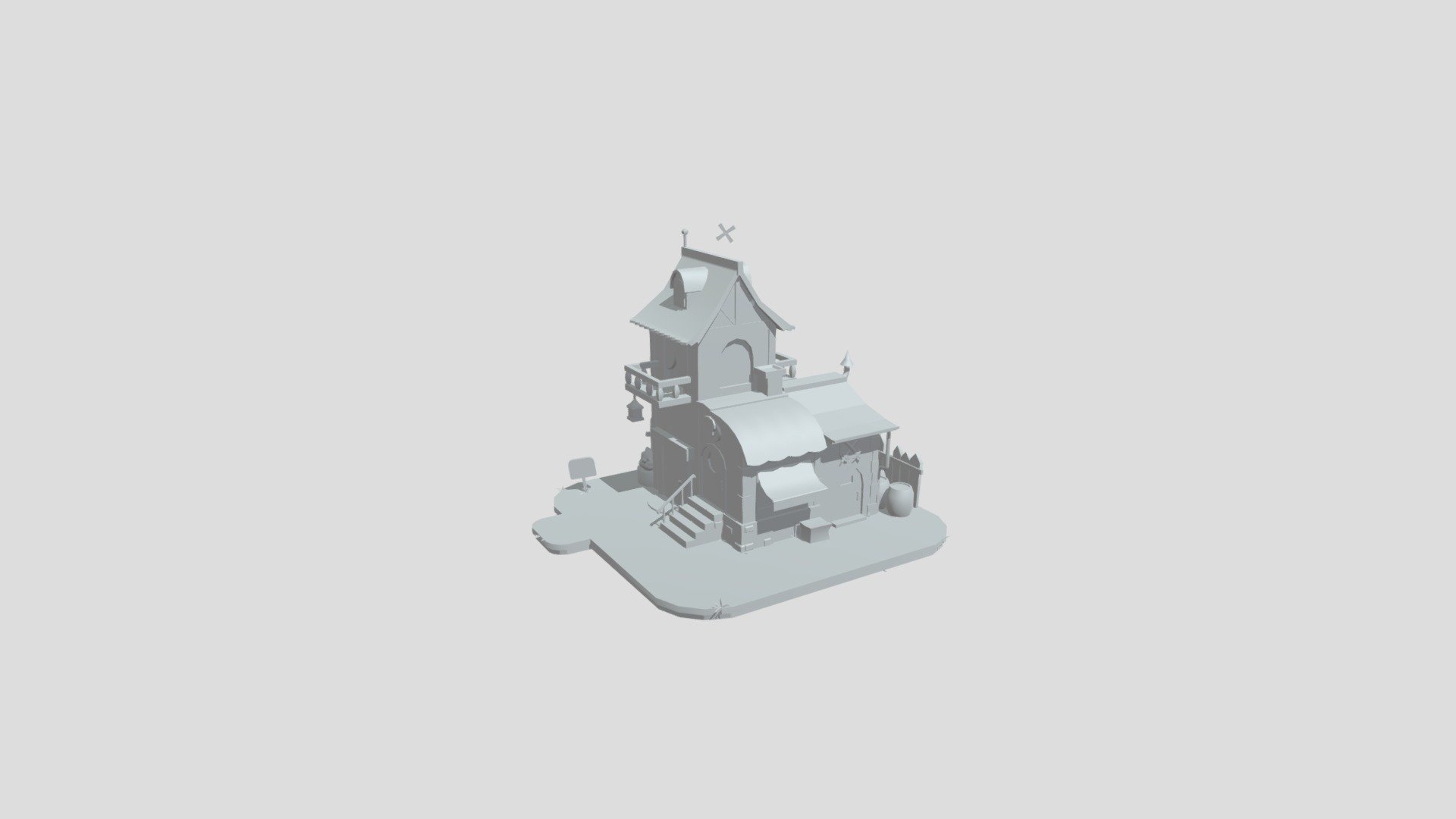 Test House - 3D model by glukkake [16f7704] - Sketchfab
