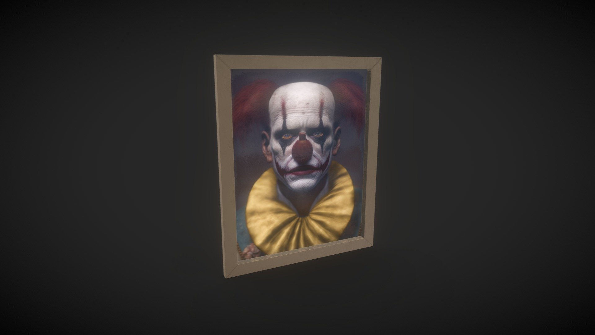 Tragic Clown Frame - Download Free 3D model by Marcos Silva ...