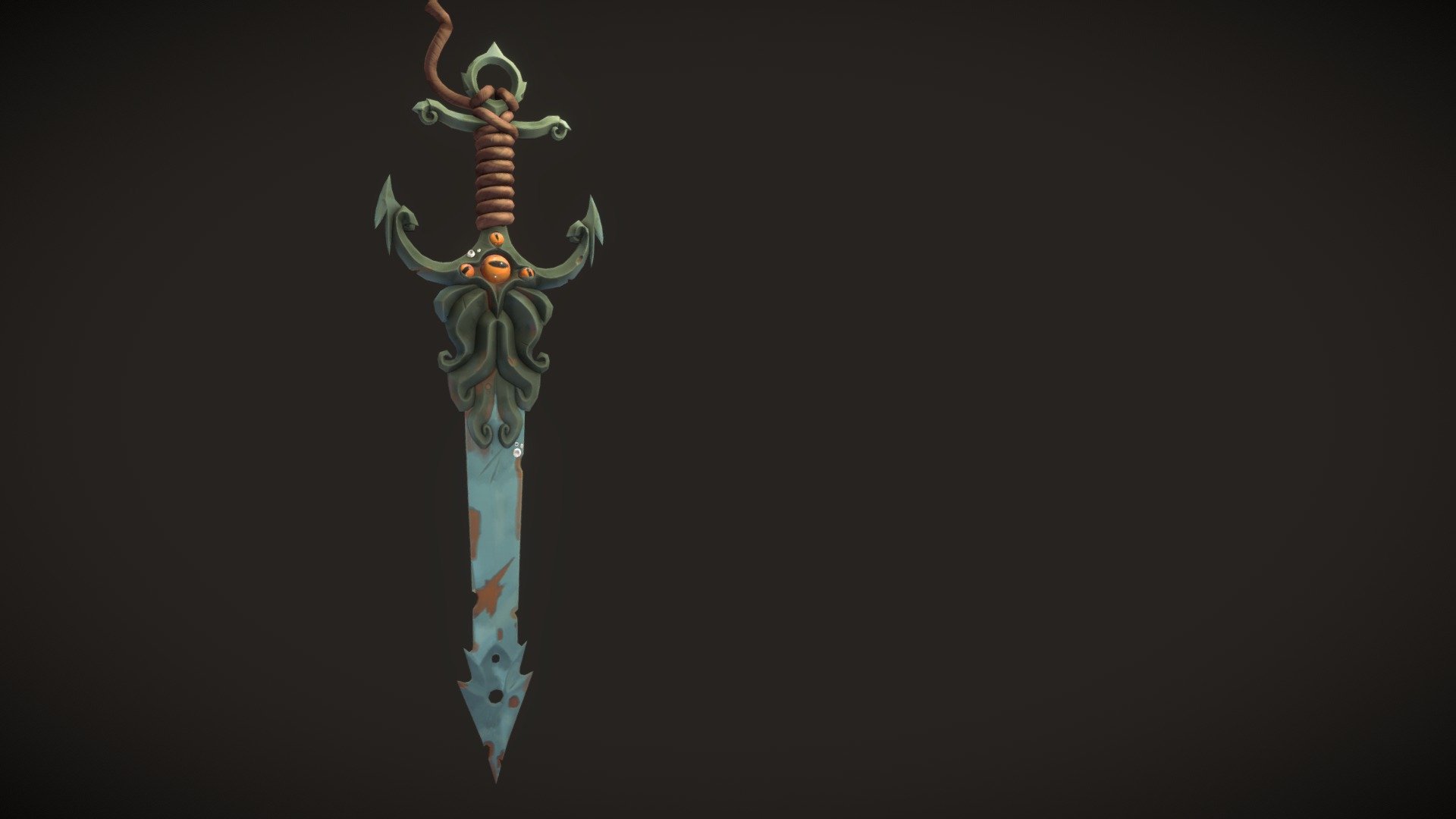 Ocean Sword - 3D model by JW.3d [16f9022] - Sketchfab