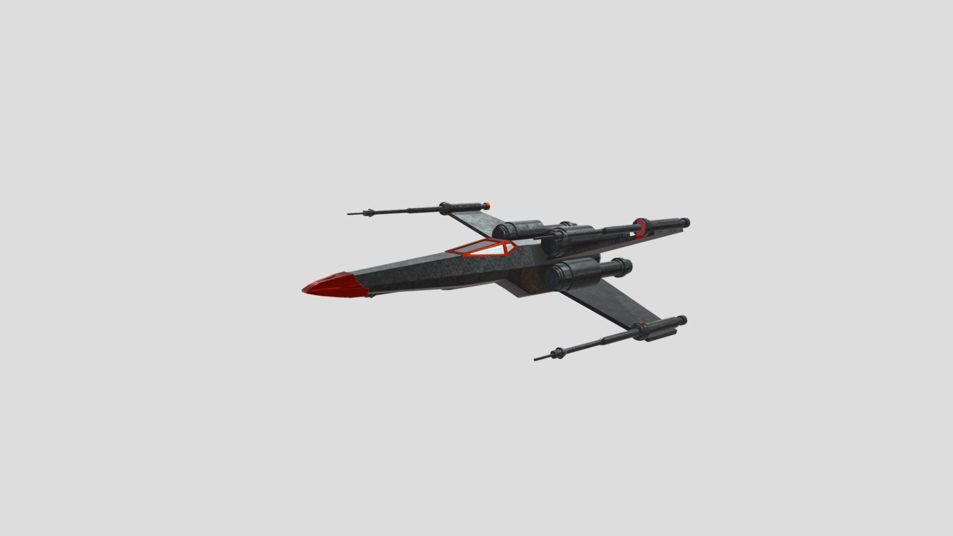 X-Wing - 3D model by espen.e.o.s [16fcd19] - Sketchfab